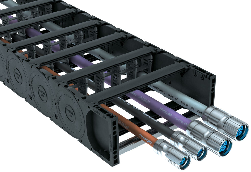 Cable carriers with new divider system - Engineer News Network
