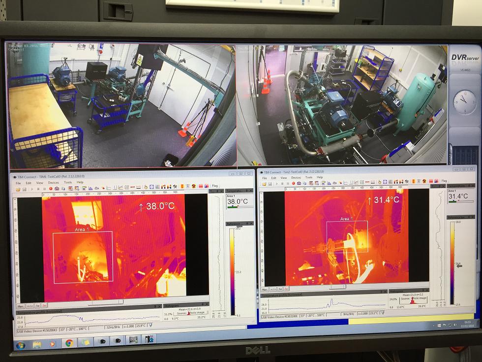 Thermal imaging cameras from Micro-Epsilon measure temperature profile ...