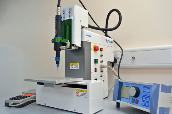 Precision epoxy dispensing helps electrical manufacturer improve ...