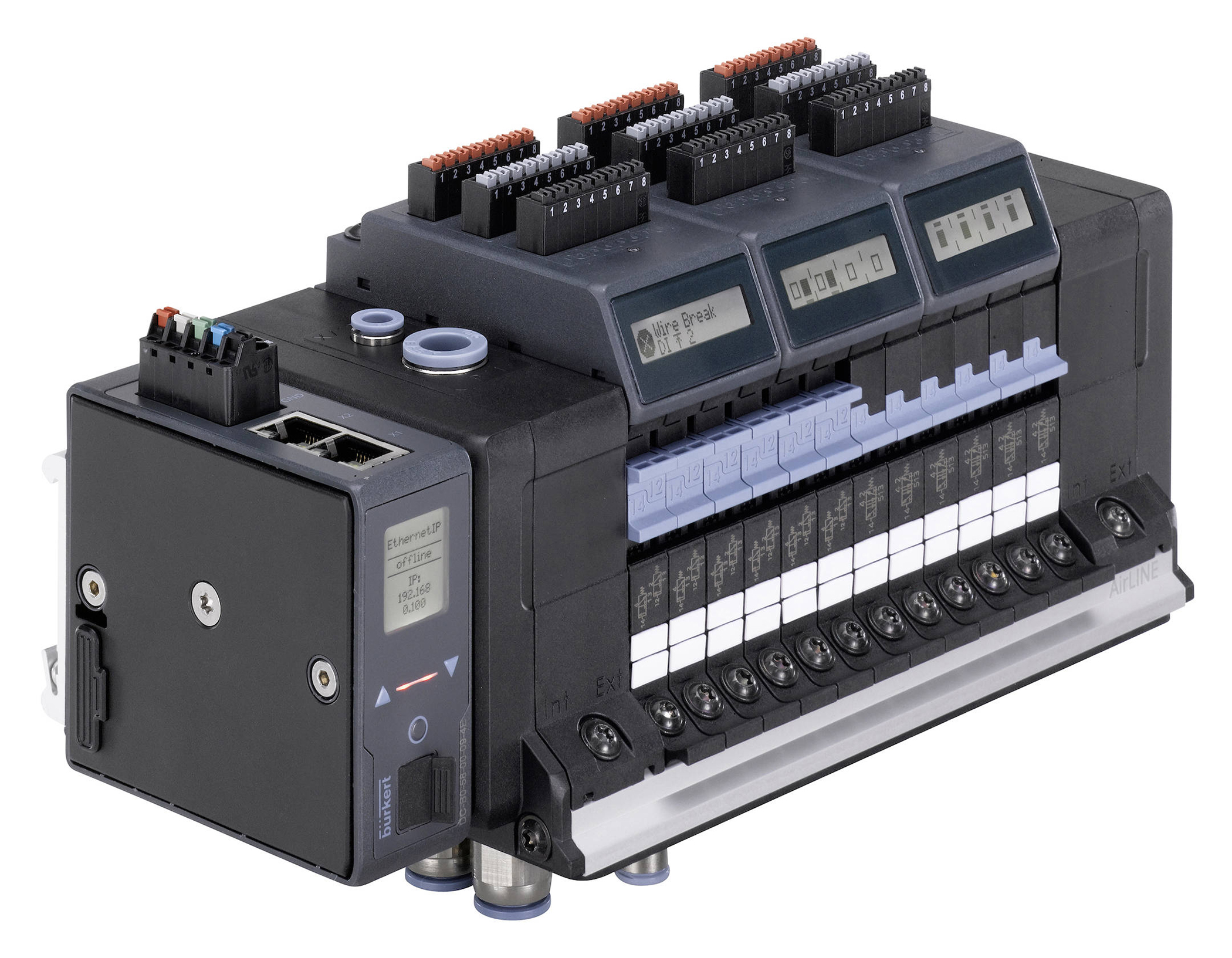 Pneumatic valve island offers improved flexibility and process safety ...