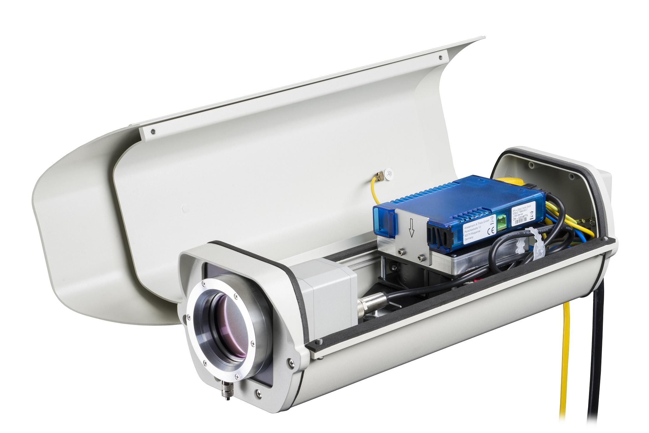 Protective housings for laser profile sensors and thermal imaging ...