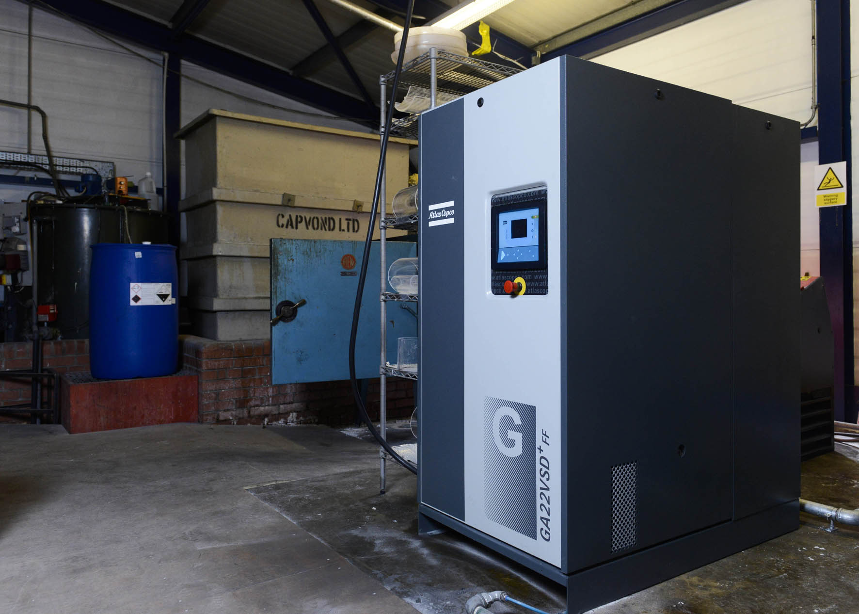Compressor achieves energy savings for quartz glass fabricator ...