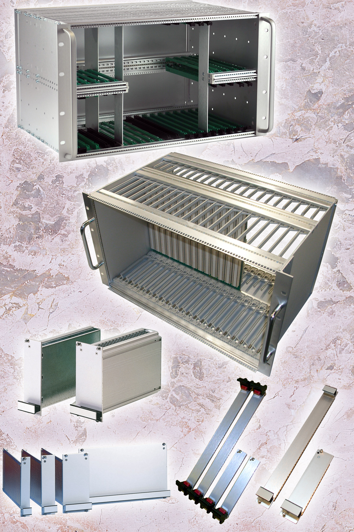 Subrack family conforms to DIN41494 and IEC60297 - Engineer News Network