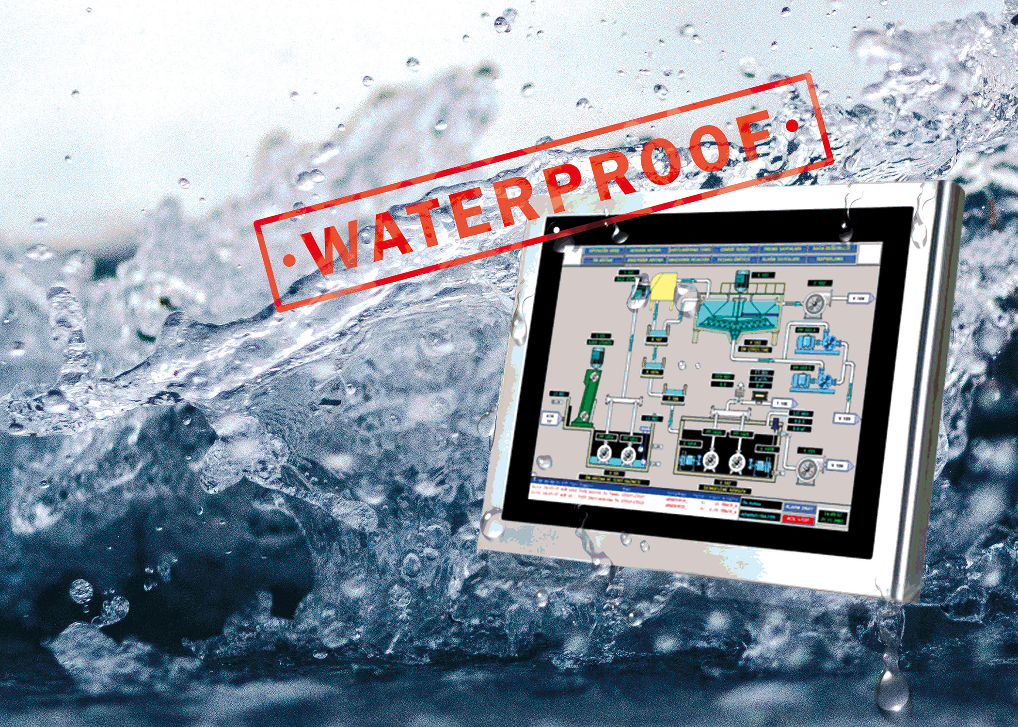 Waterproof Panel PC for demanding applications - Engineer News Network