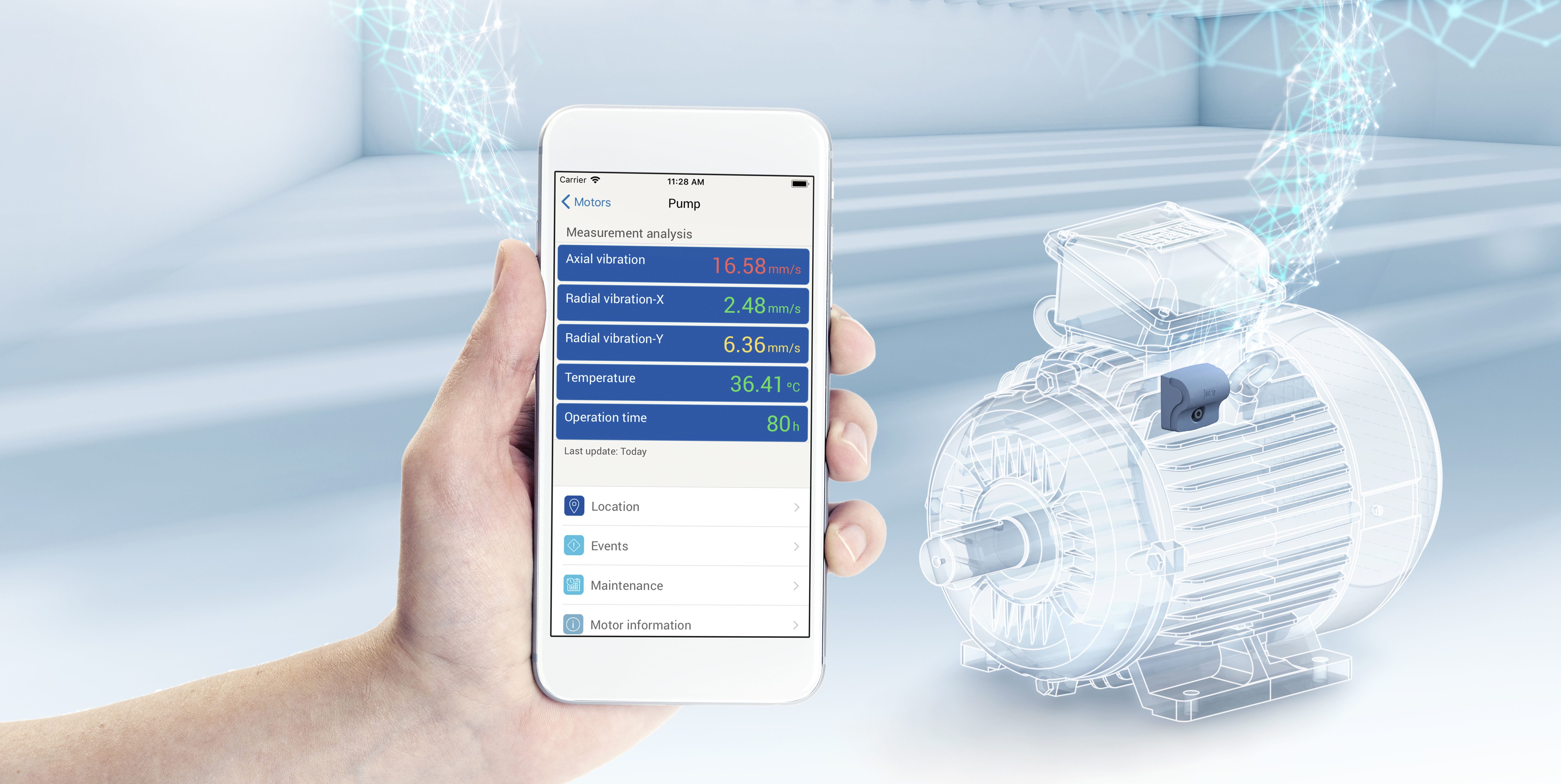 Networked electric motors for predictive maintenance - Engineer News ...