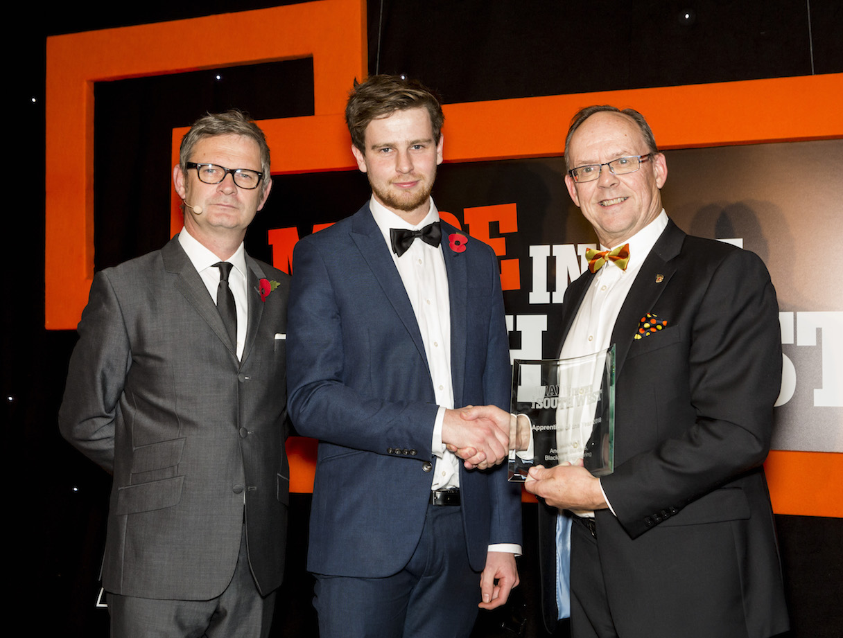 Blackhill Engineering's Andrew Burrows wins Apprentice of the Year at ...