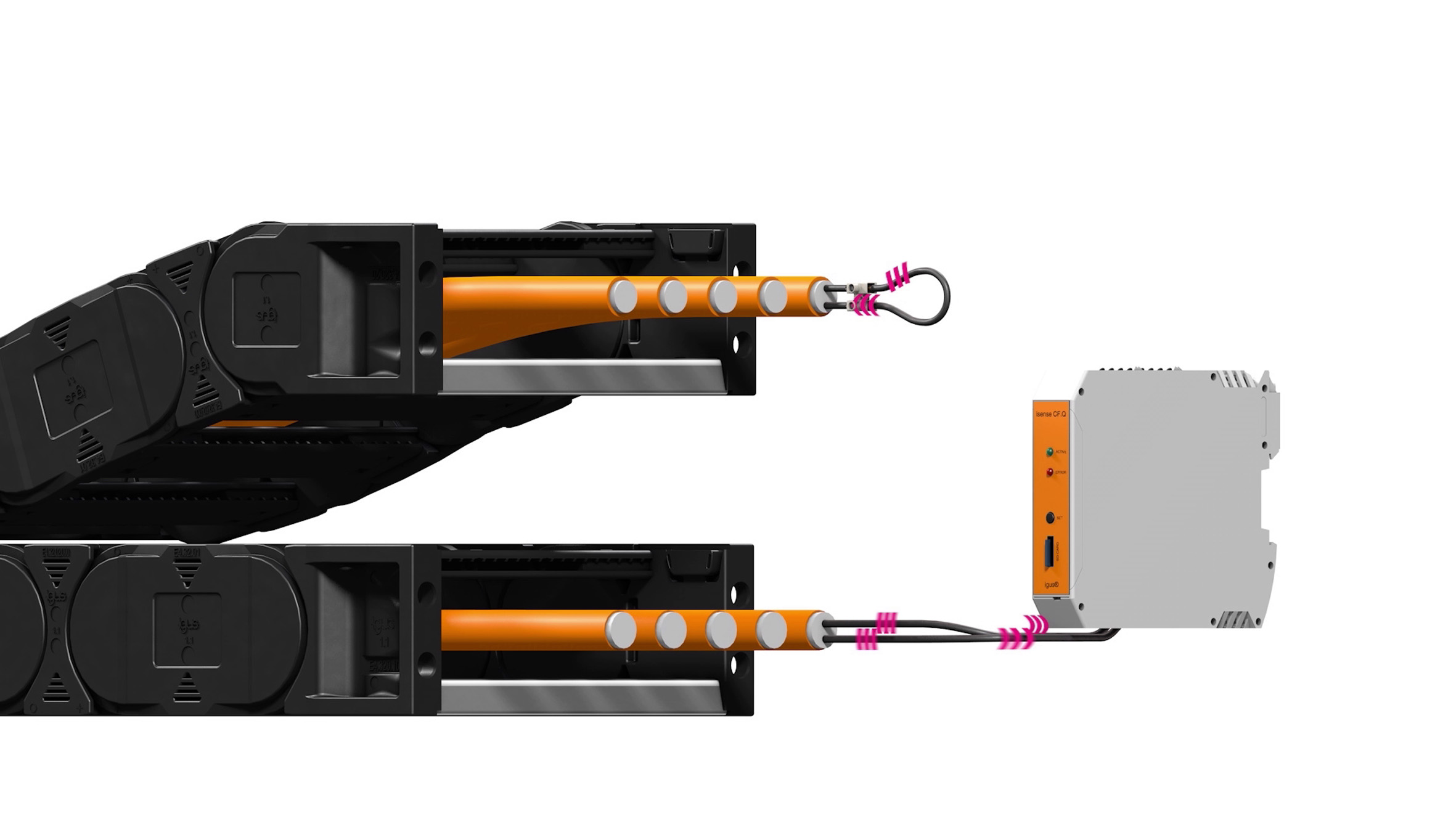 Enabling intelligent monitoring of moving cables in smart factories ...