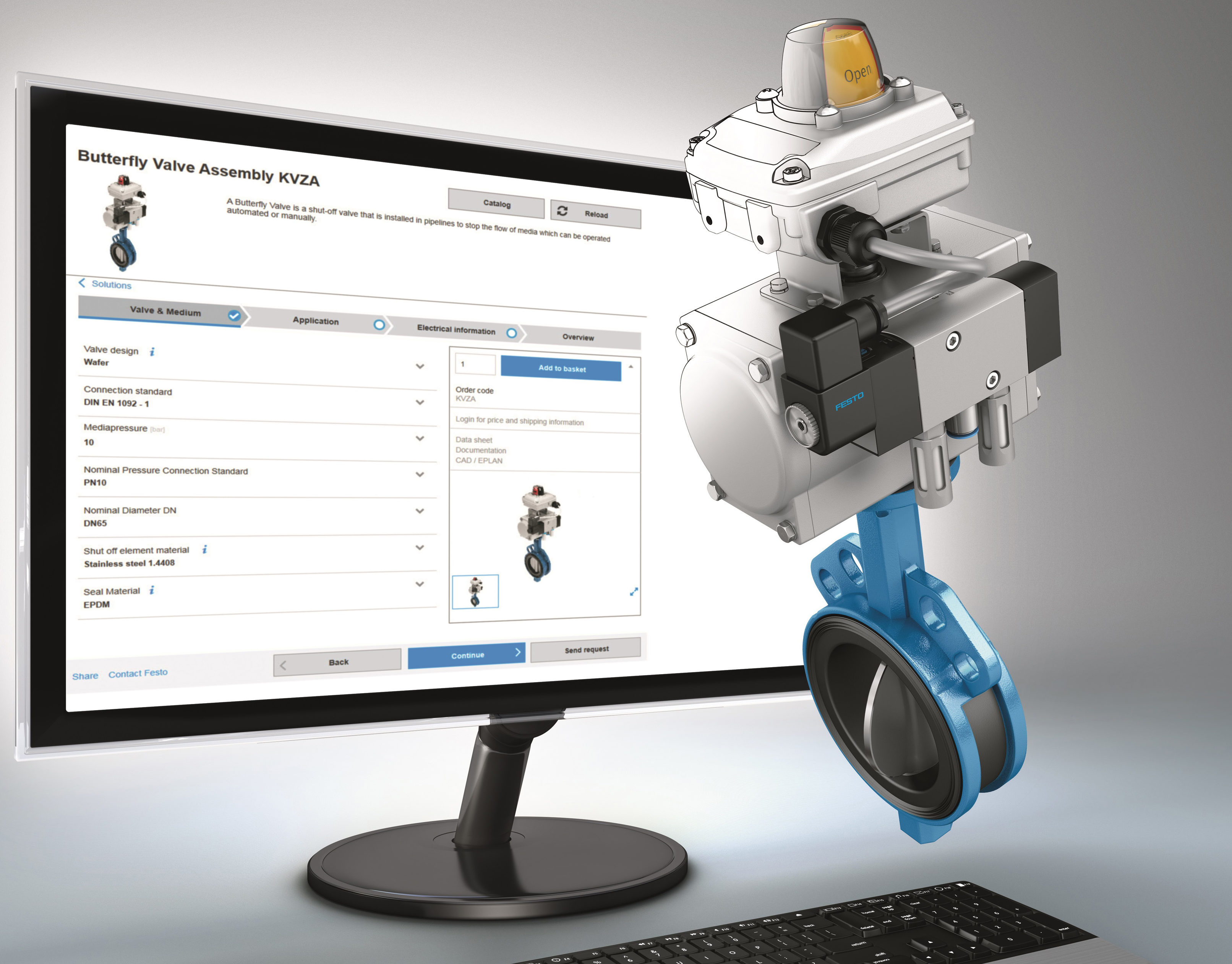 Online tool offers fast and reliable configuration of process valves ...