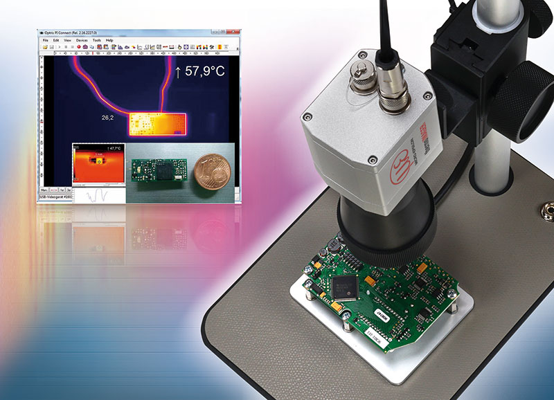 Thermal imager microscope lens for temperature monitoring of ultra ...