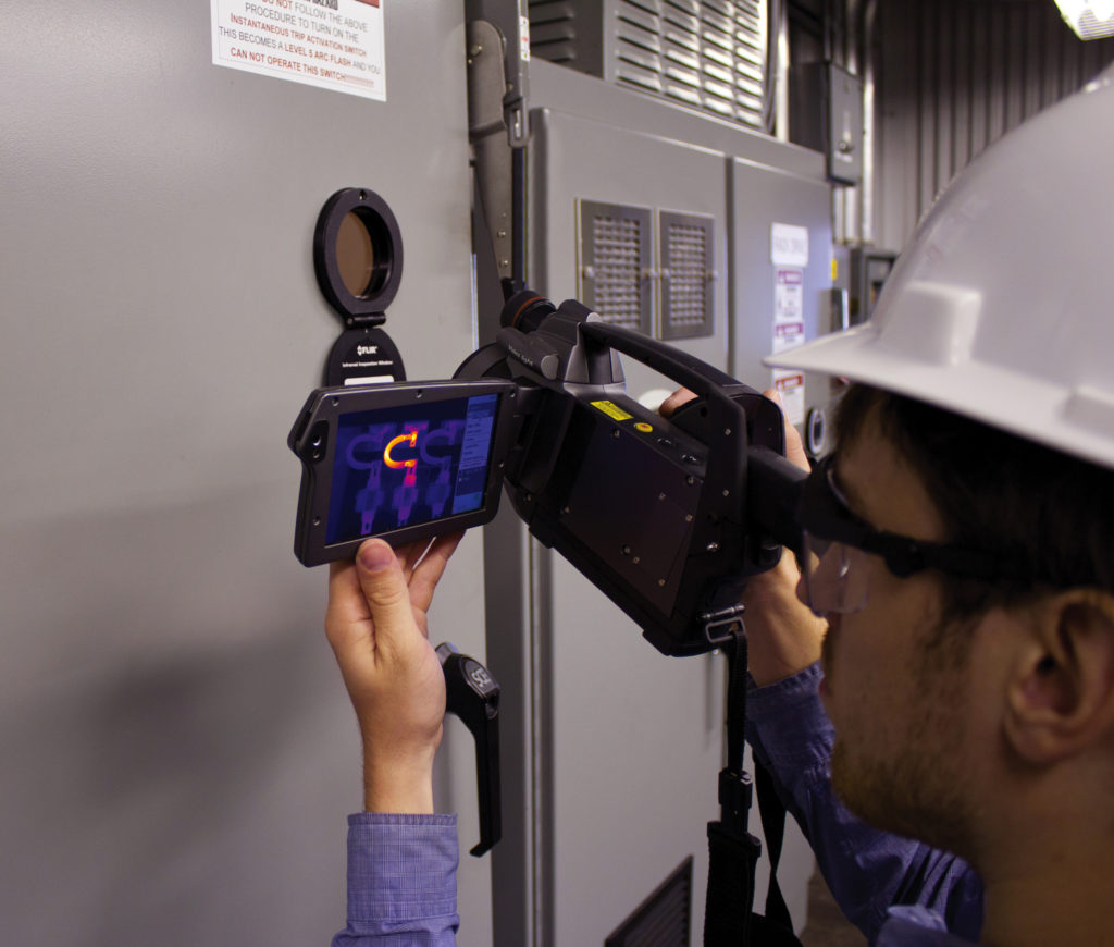 Thermal sensor allows the continuous monitoring of critical electrical ...