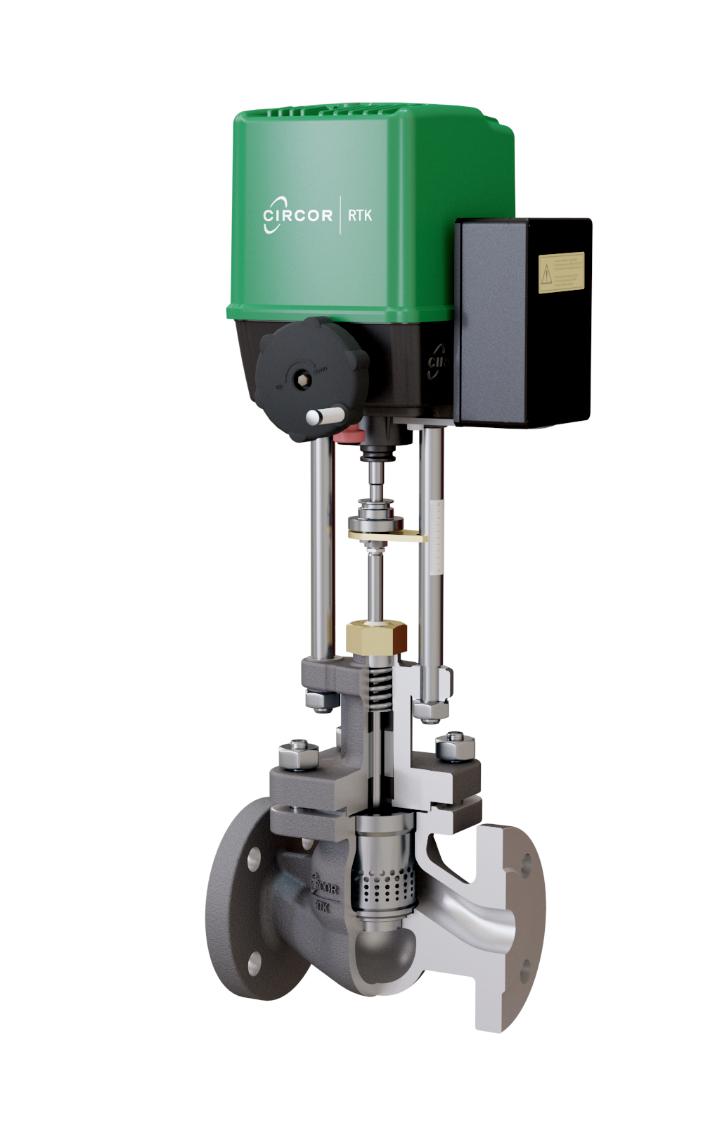 Flexible control valve features fail-safe function and easy maintenance ...