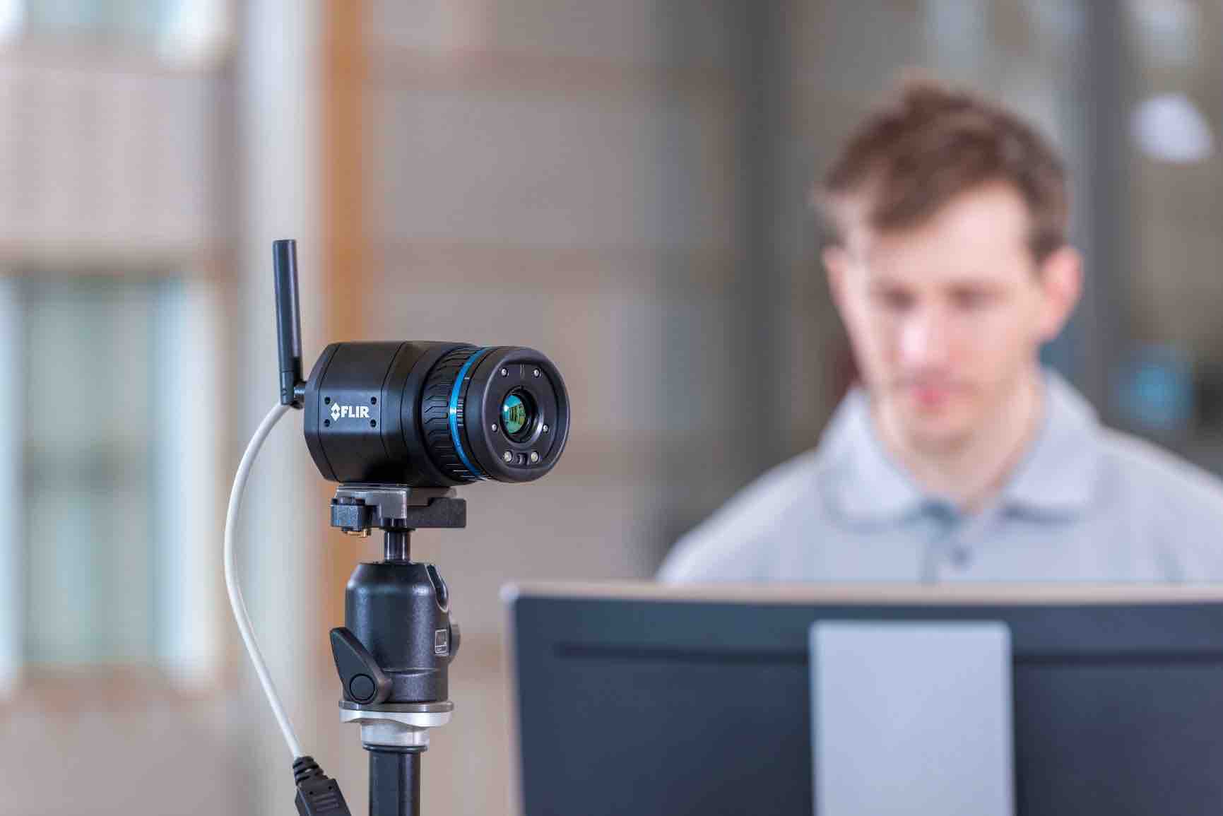 Thermal sensor for industrial monitoring and elevated skin temperature ...