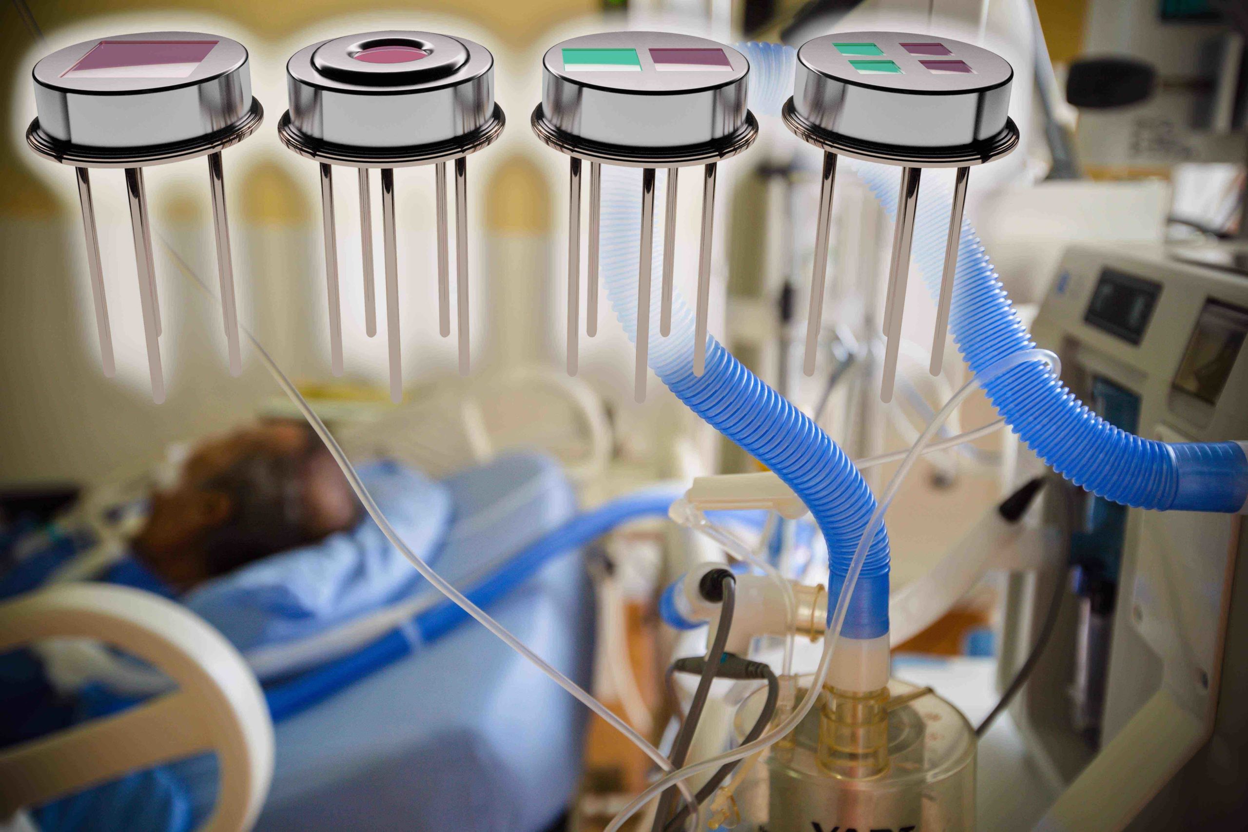 Priority to shipping pyroelectric detectors for medical breath ...