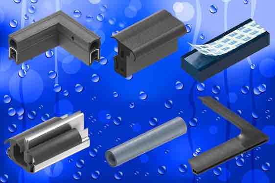 Special sealing profiles for specialist situations - rail, road, off ...