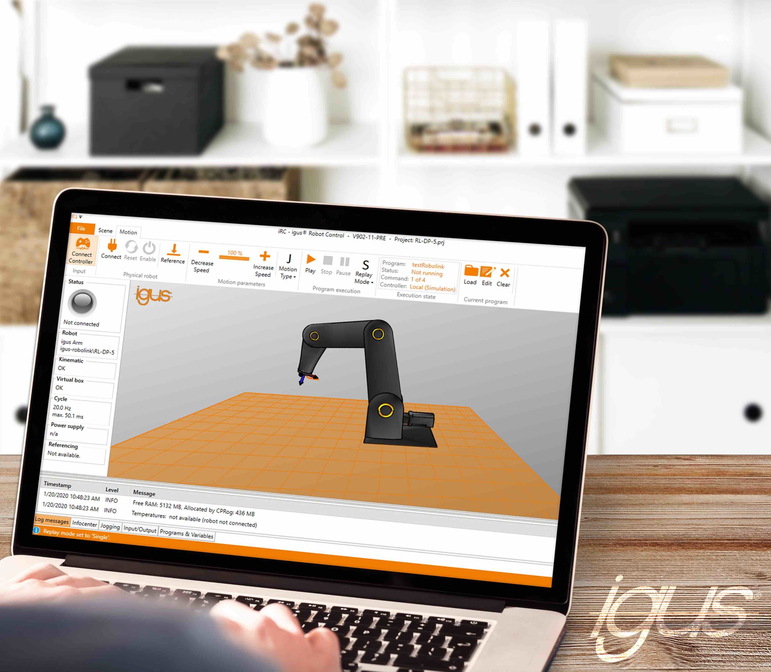 Fast entry into low-cost automation using a digital twin in intuitive ...