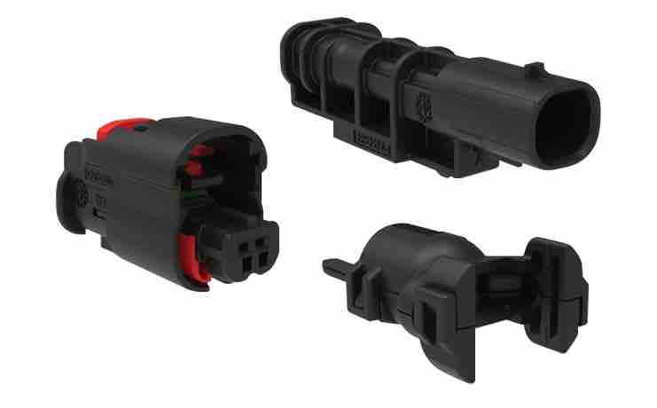 Connector system protects by providing sealing to the wires and between ...