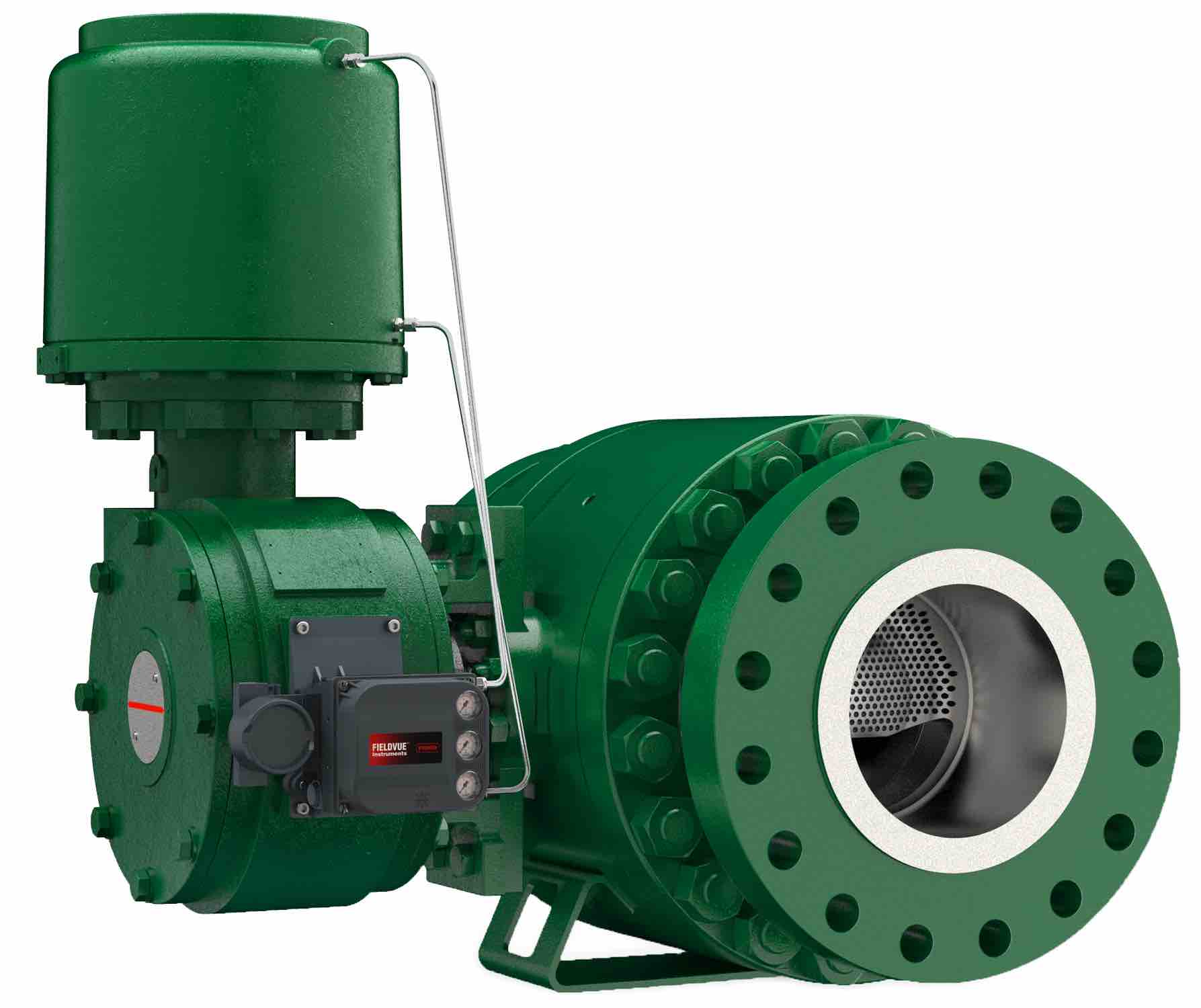 Full-bore ball control valve combats vibration, cavitation and noise ...