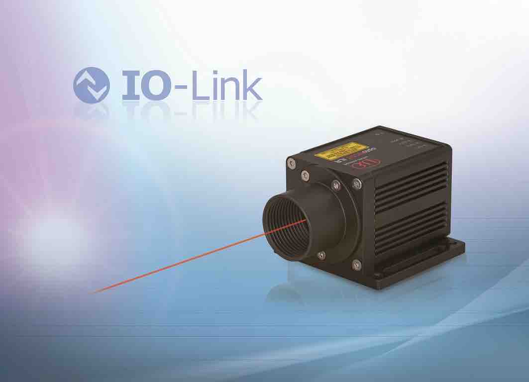 Laser distance sensor with IO-Link simplifies integration and ...