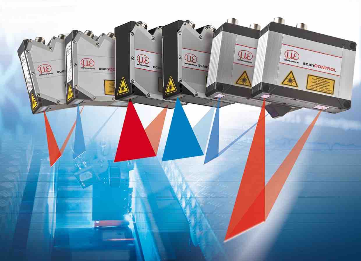 Laser profile sensors now offer larger measuring fields up to 290mm by ...