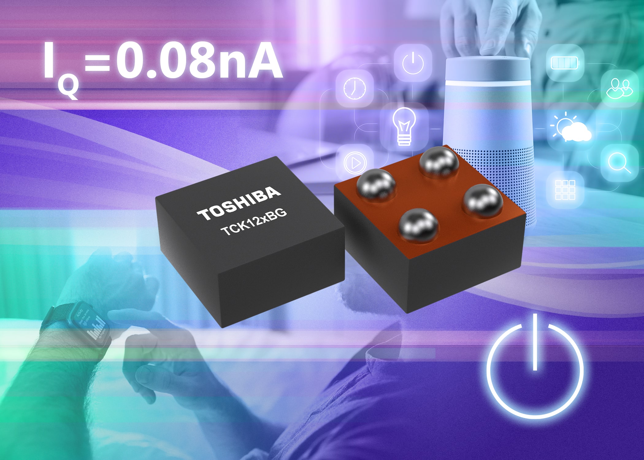 Load switches with ultra-low quiescent current consumption of 0.08nA ...