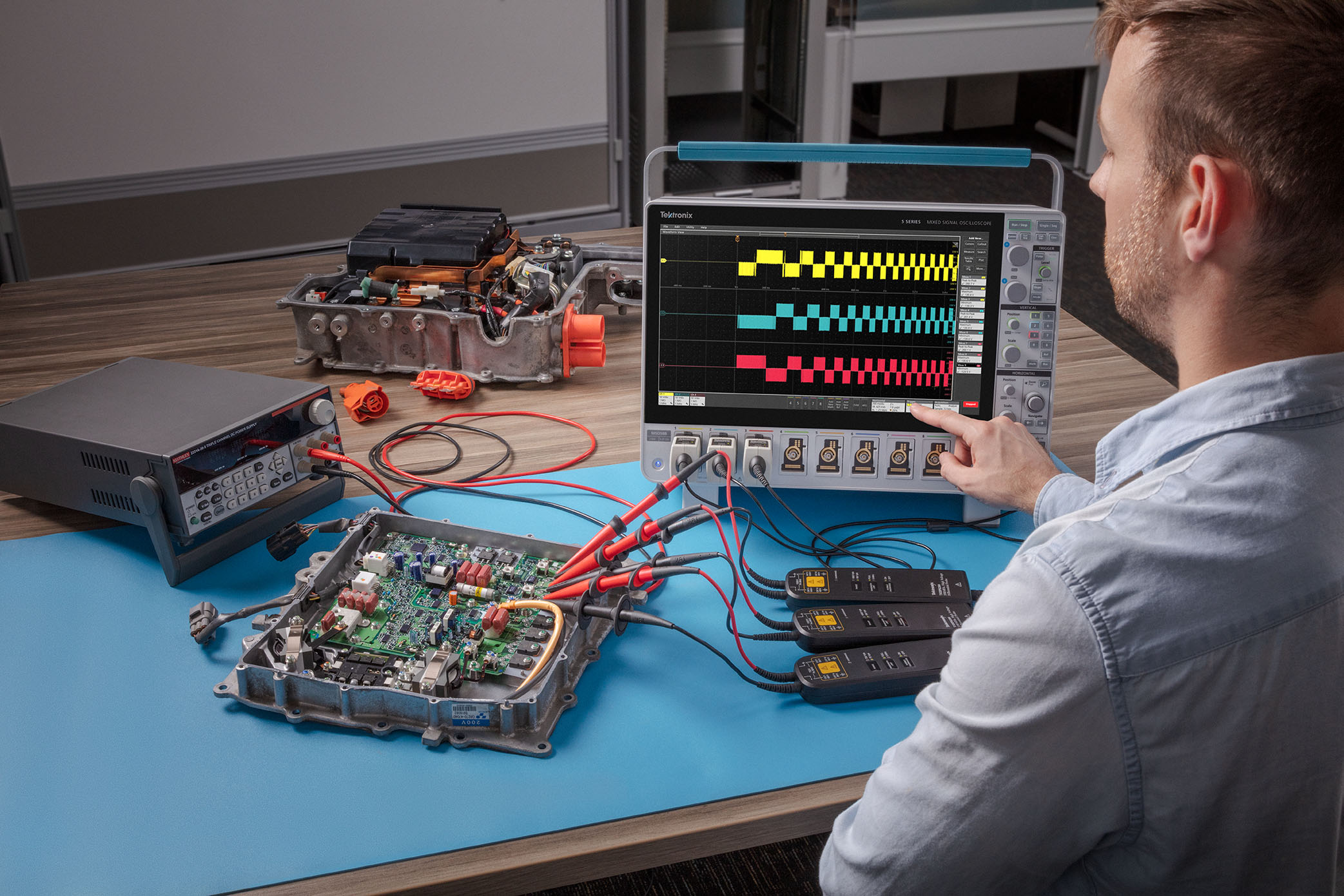 Oscilloscope provides added support for power integrity testing ...