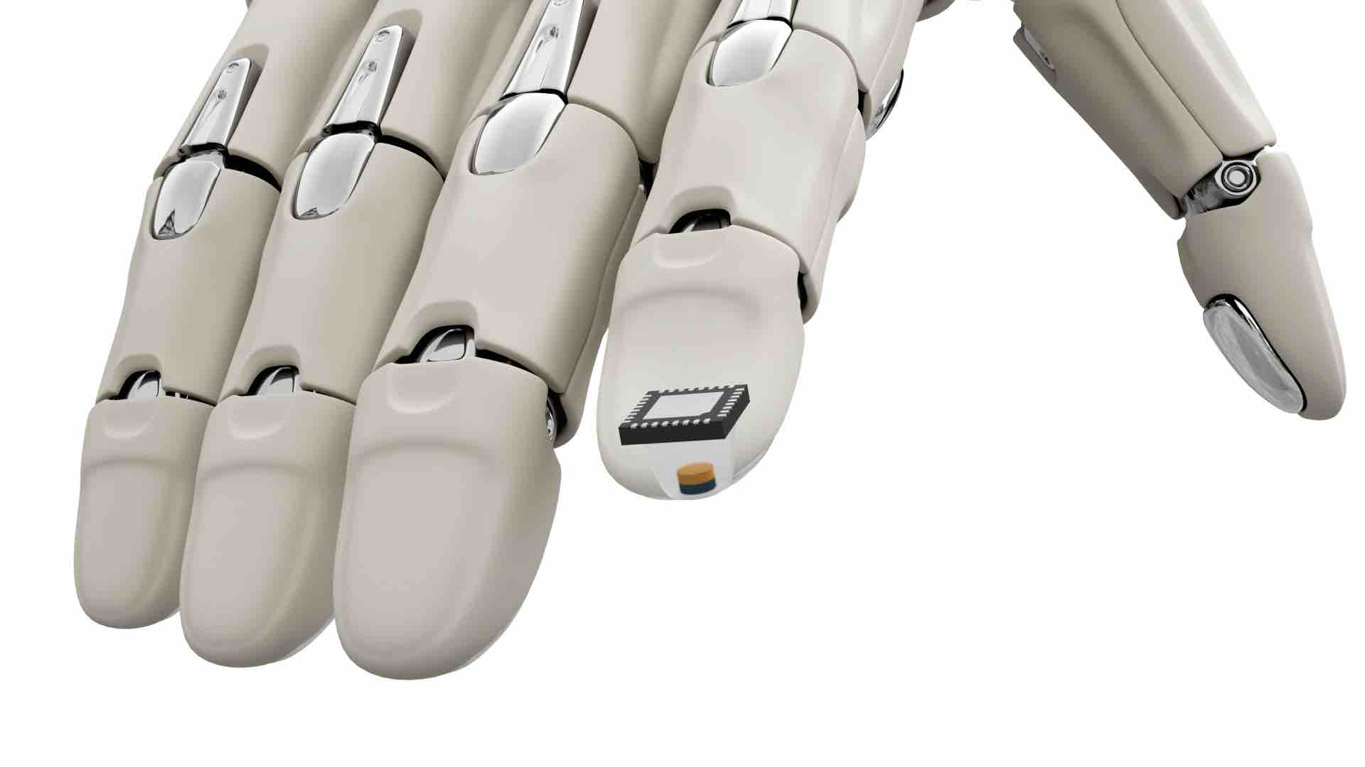 Fully integrated sensor prototype enriches robot hand capabilities ...