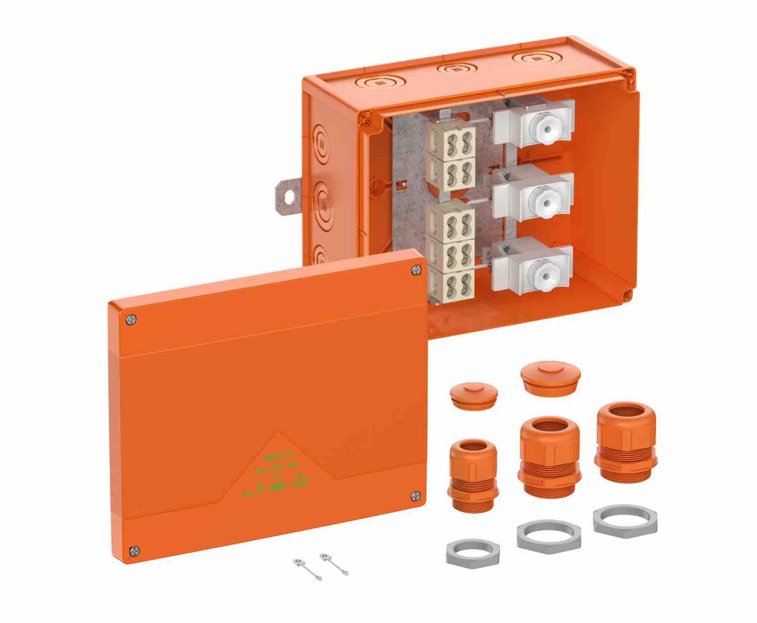 Cable junction box enclosure provides fire protection for tunnels ...