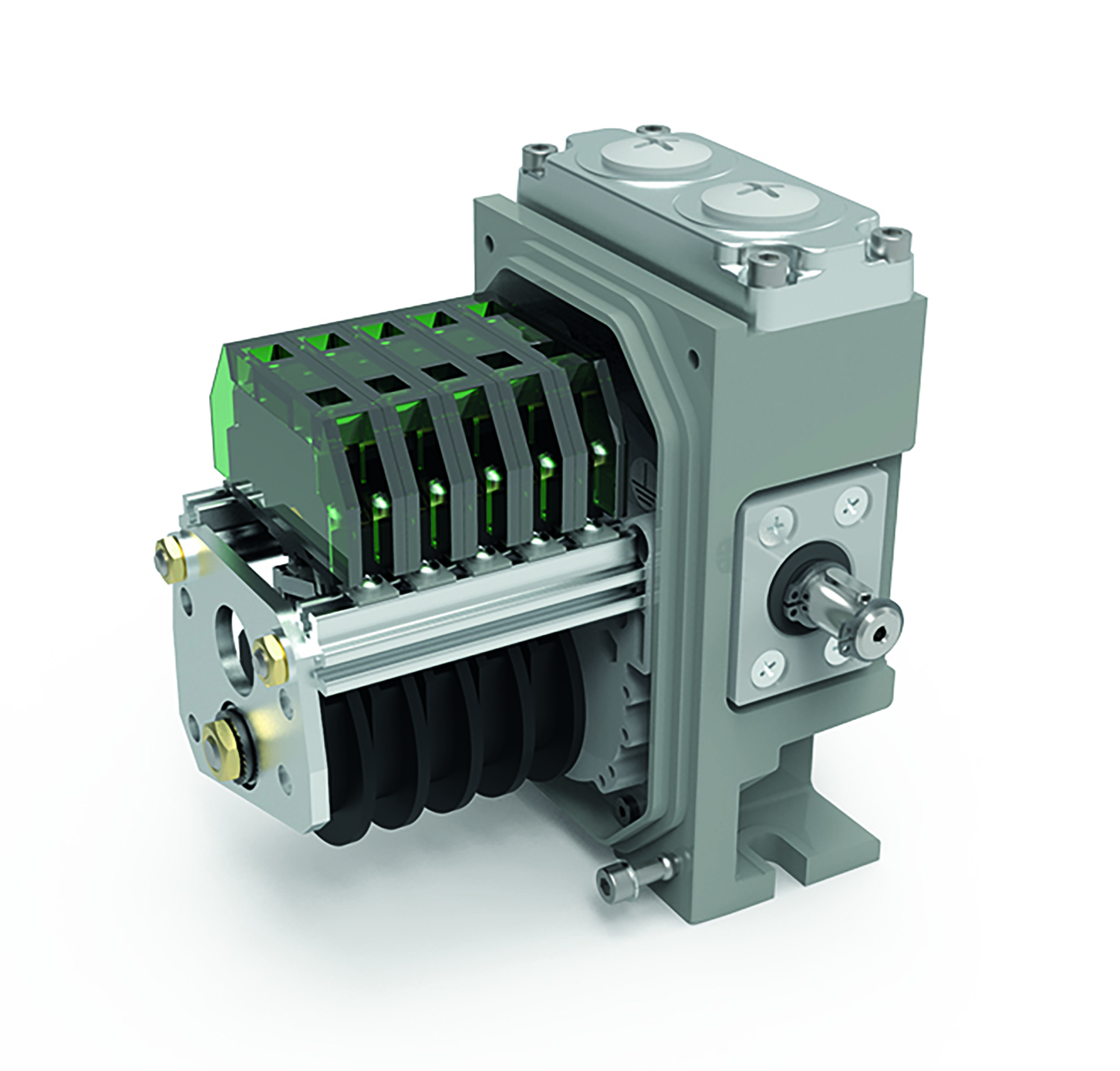 Geared cam limit switches ensure optimum regulation in hydraulic ...
