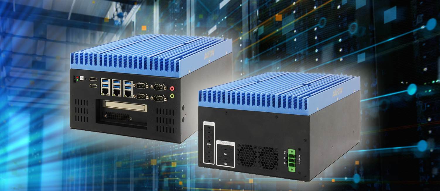 Embedded PC features 8th/9th generation Intel processors and Nvidia T4 ...