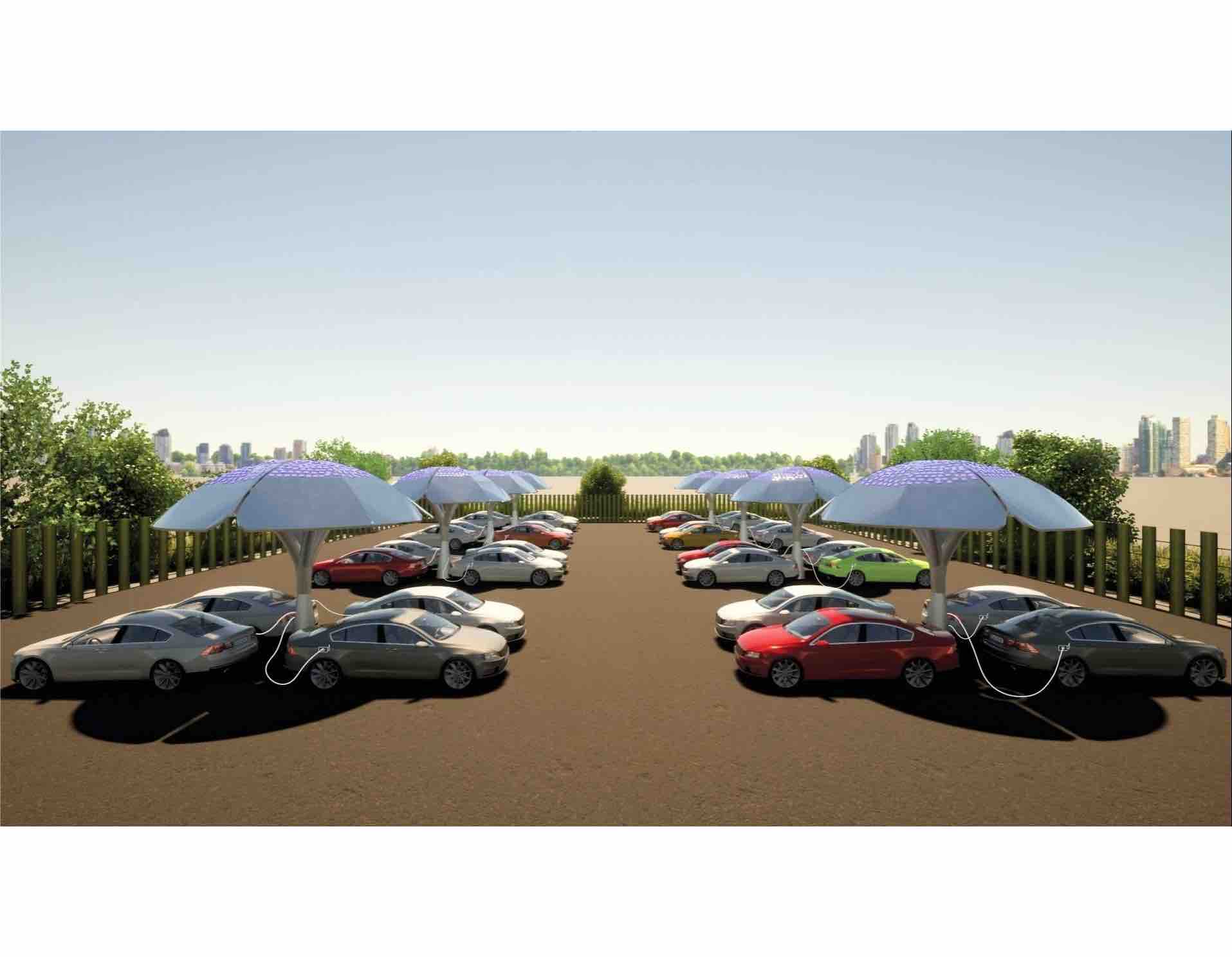 'Solar tree’ harnesses energy for charging and storage - Engineer News ...