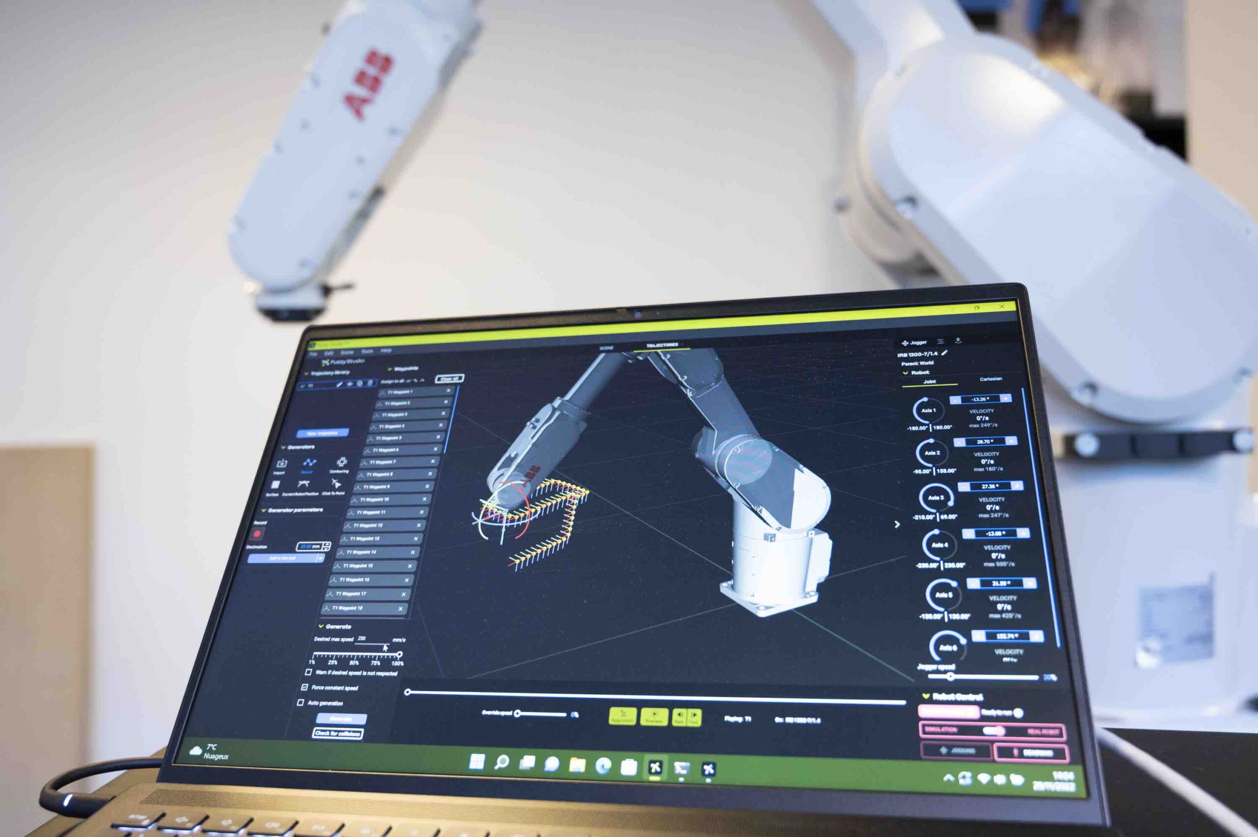 No-code software enables non-robotics experts to simulate and program ...