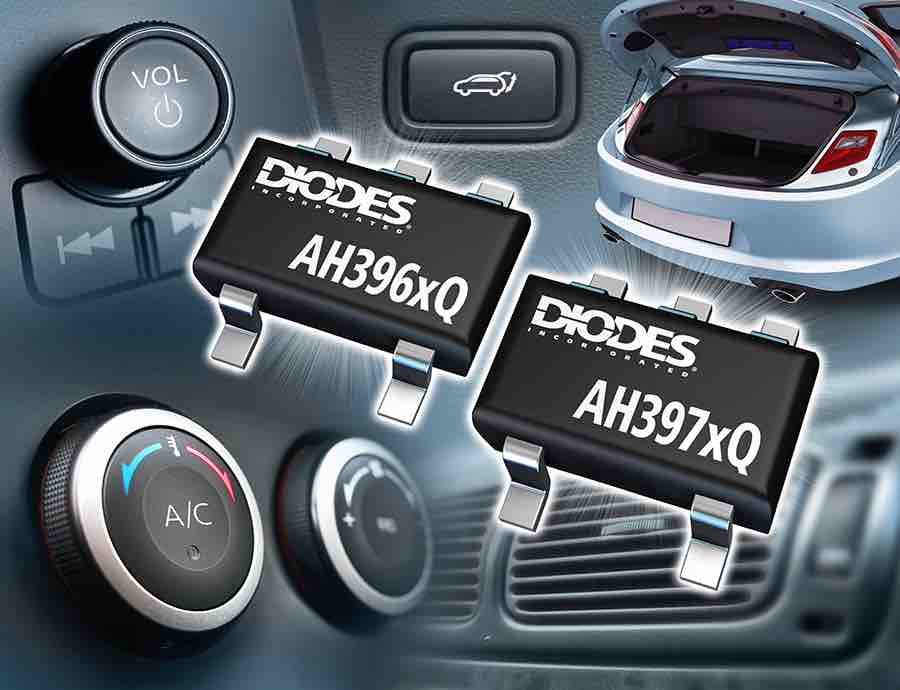 Dual-output, automotive-compliant Hall-Effect sensors deliver accurate ...