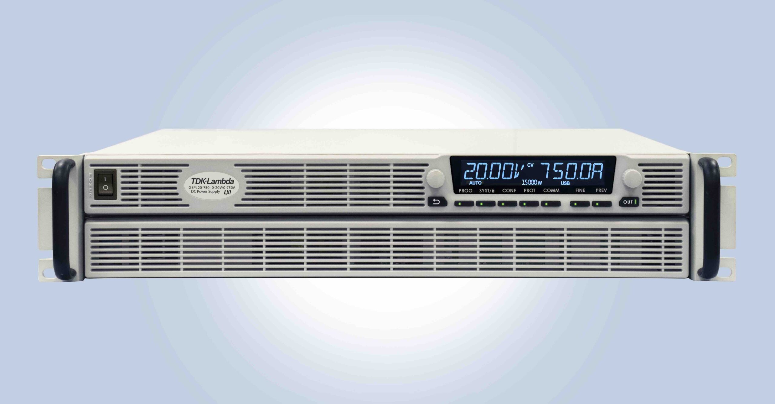 Programmable power supply series extended with 15kW and 22.5kW models ...