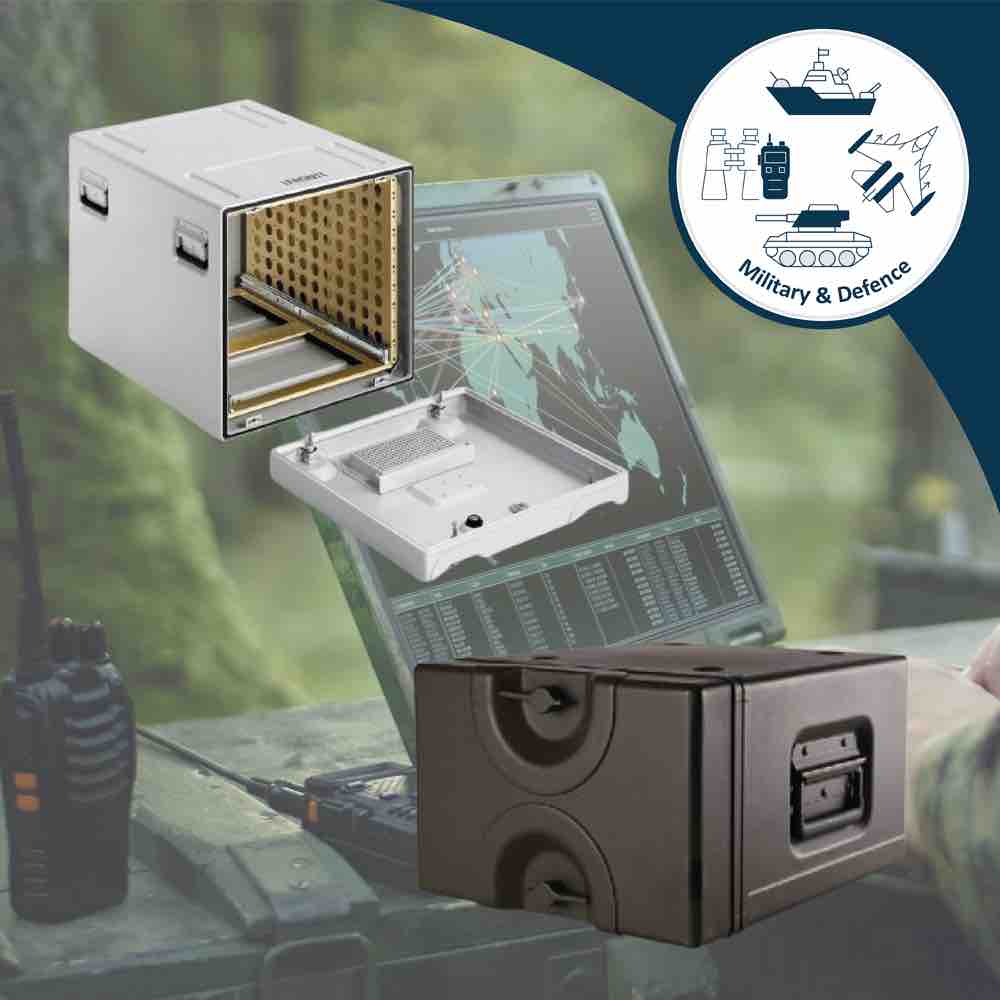 MILEX 19-in rugged rackmount cases - Engineer News Network