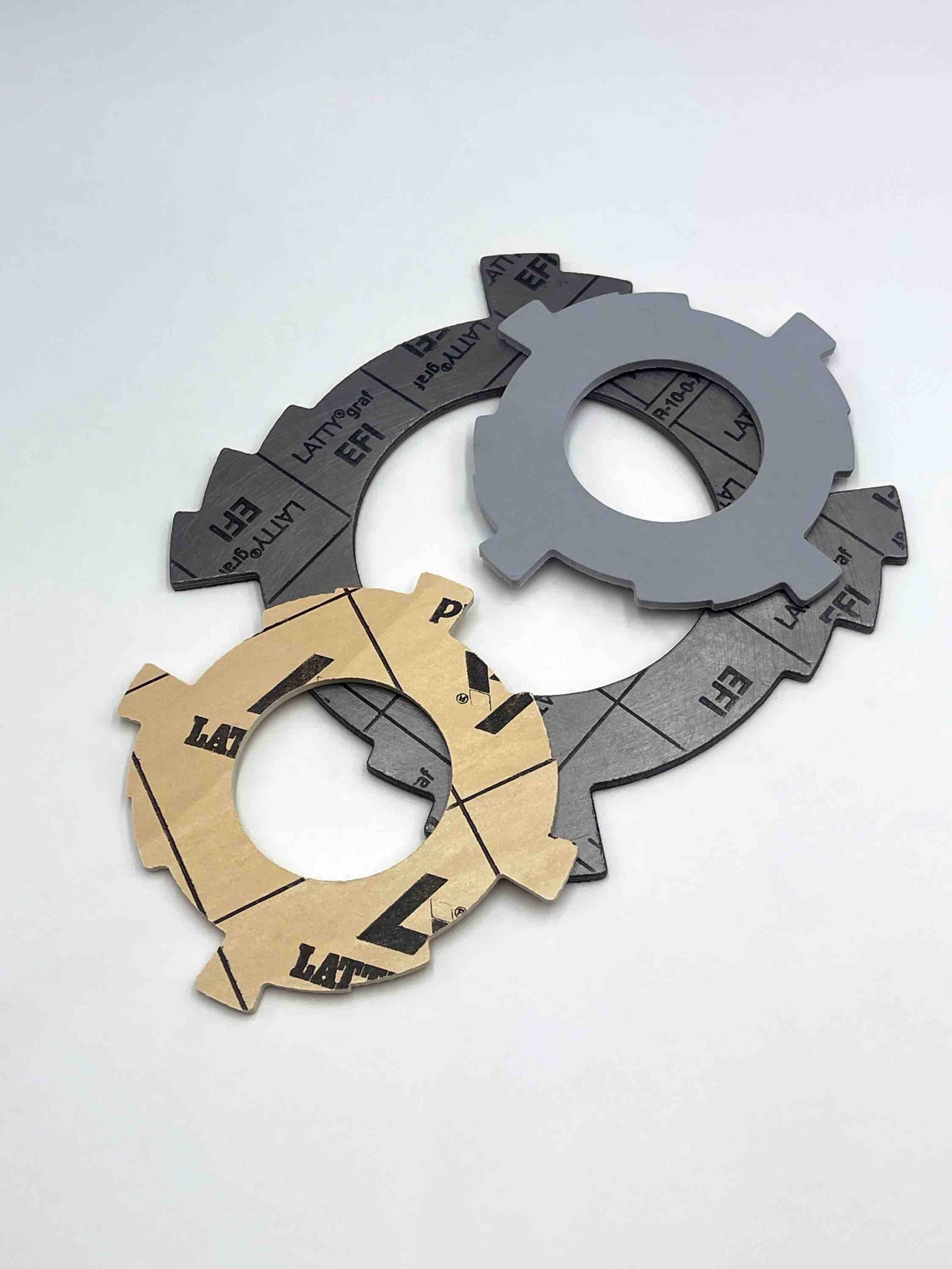Flange gasket shapes cover all pressure classes with a single reference ...