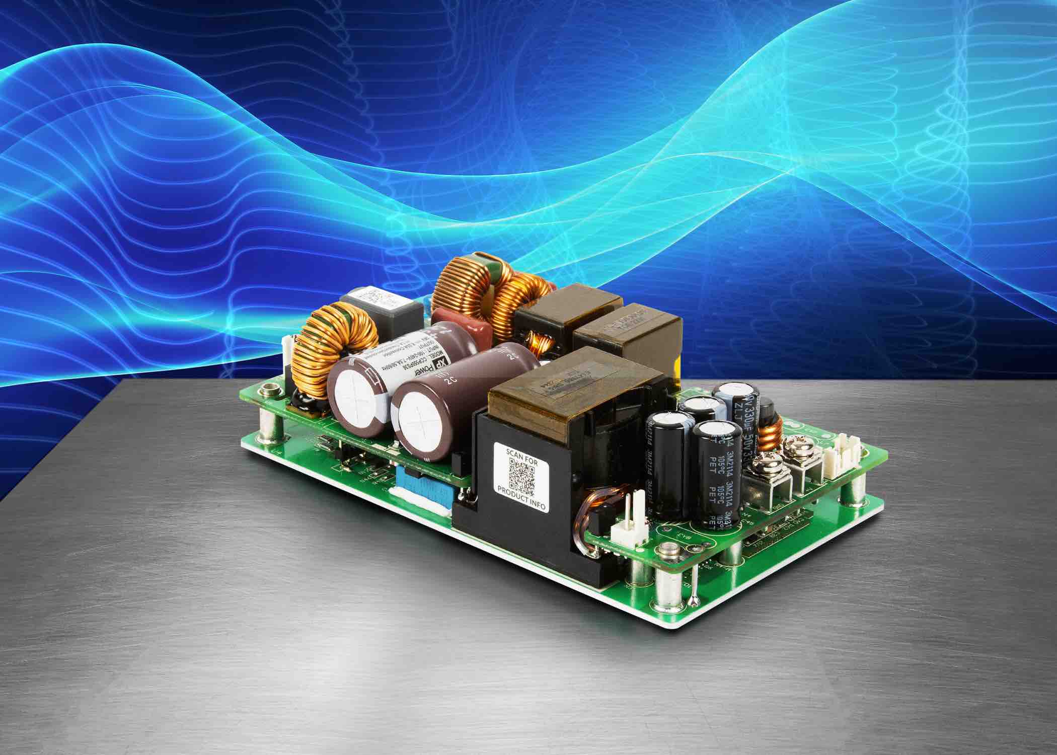 550W AC-DC power supplies offer convection, conduction and fan-cooled ...