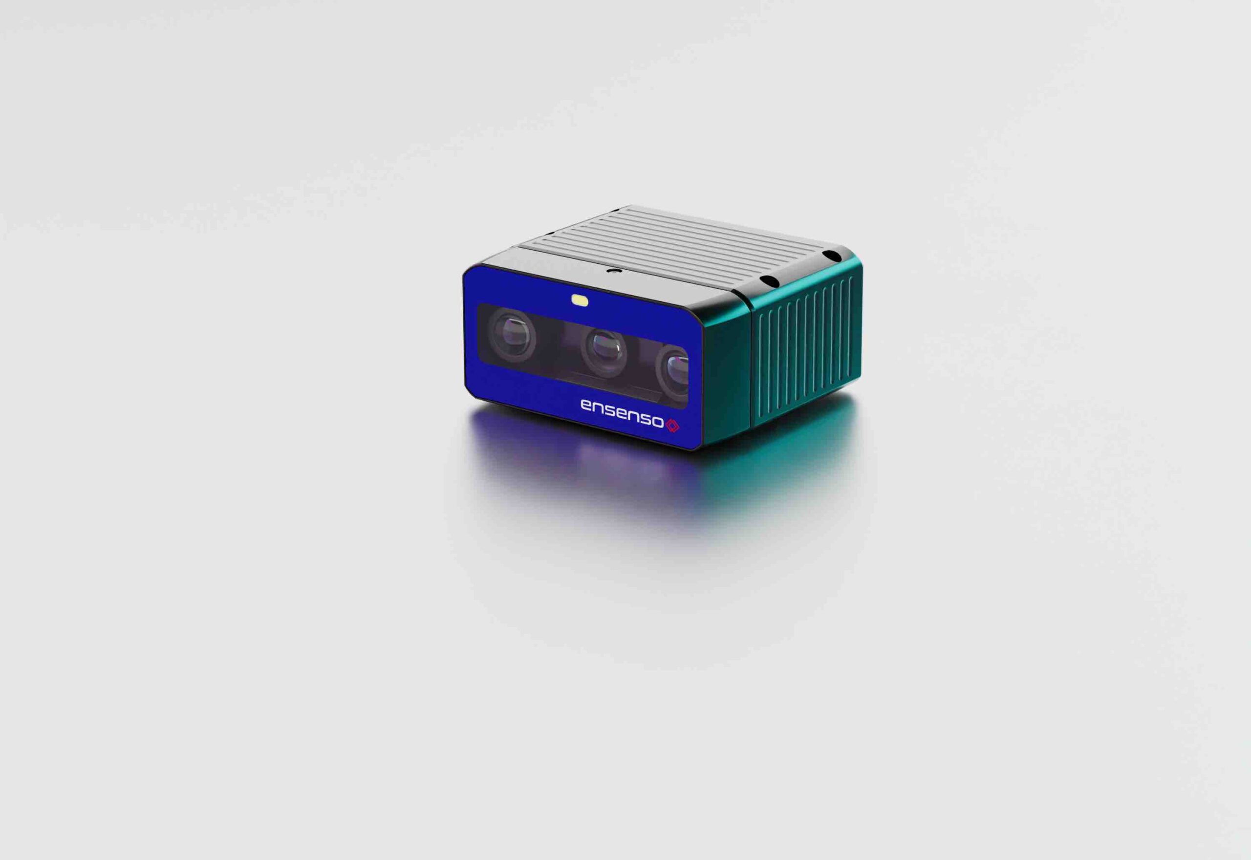 Stereo vision camera provides 3D information from a distance of ...