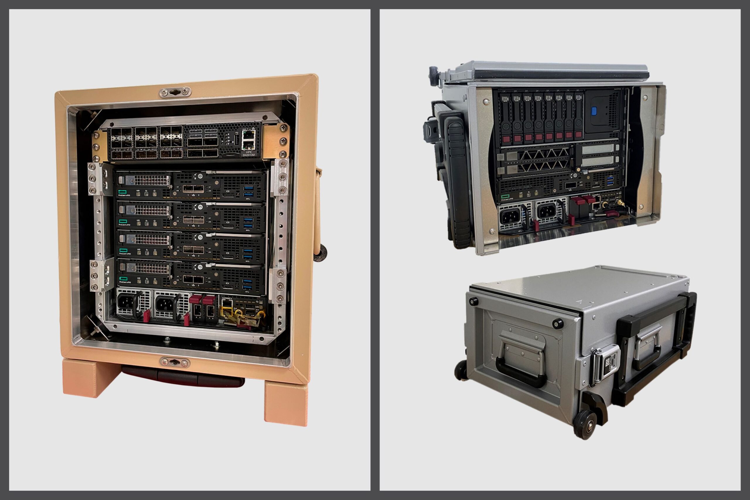 Server rack design for military and national security deployments ...